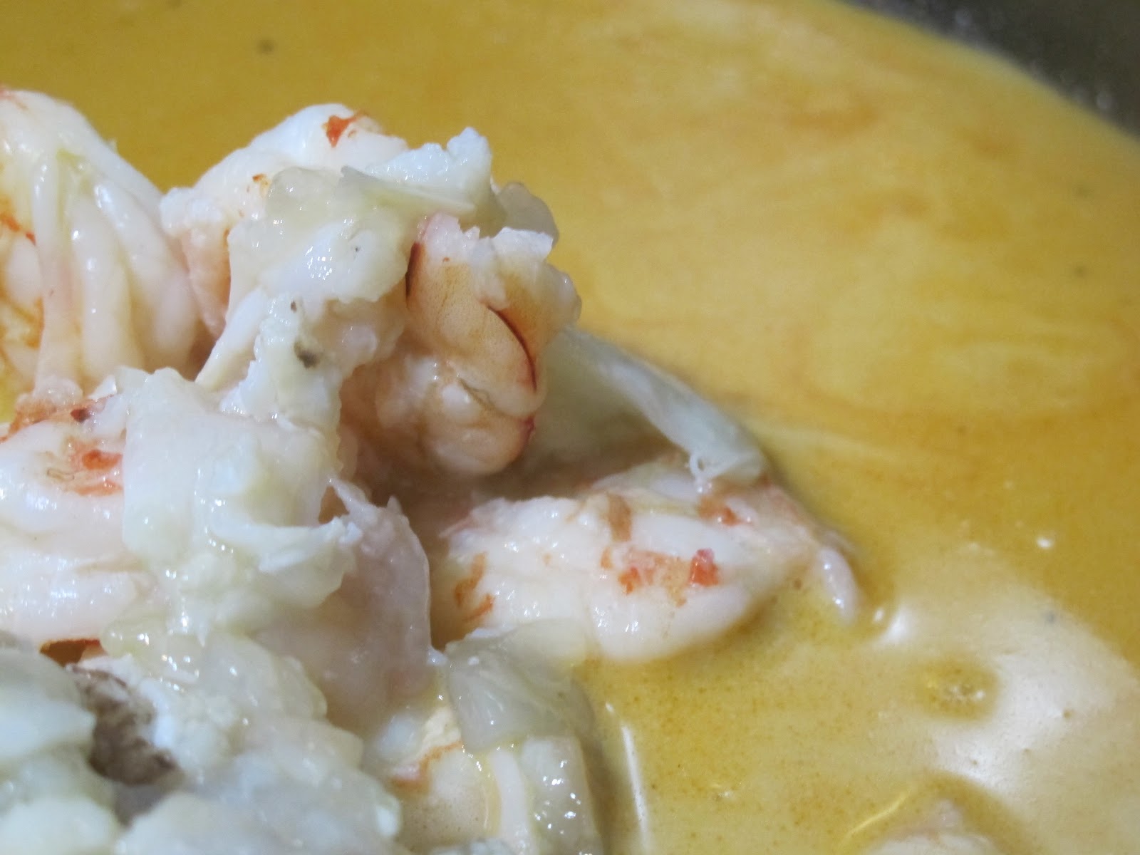 muppys: Bisque with Snapper, Prawn and Crab (an MKR recipe)