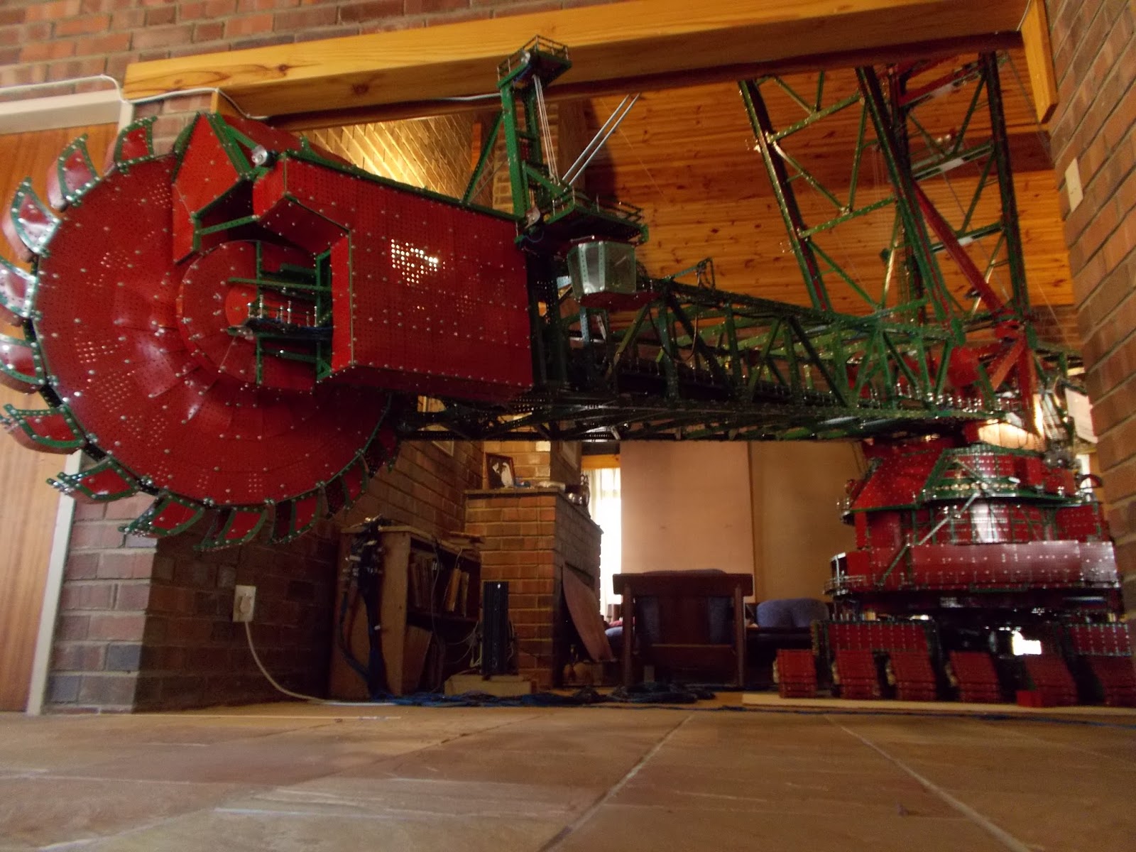 Bagger 288 Giant Meccano Model