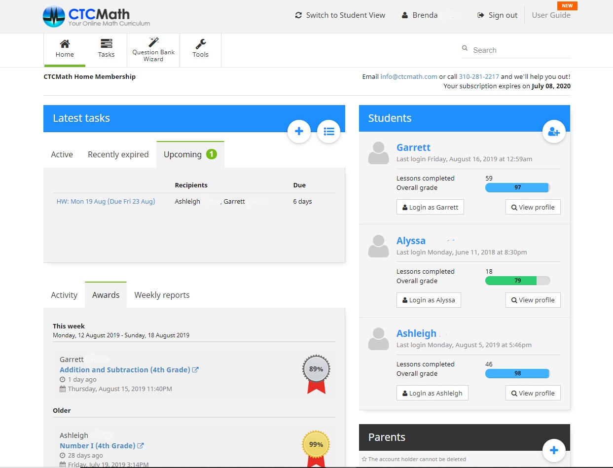 Counting Pinecones: CTCMath (A Homeschool Crew Review)