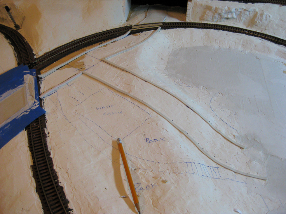 Paving Plaster Roads - TY'S MODEL RAILROAD