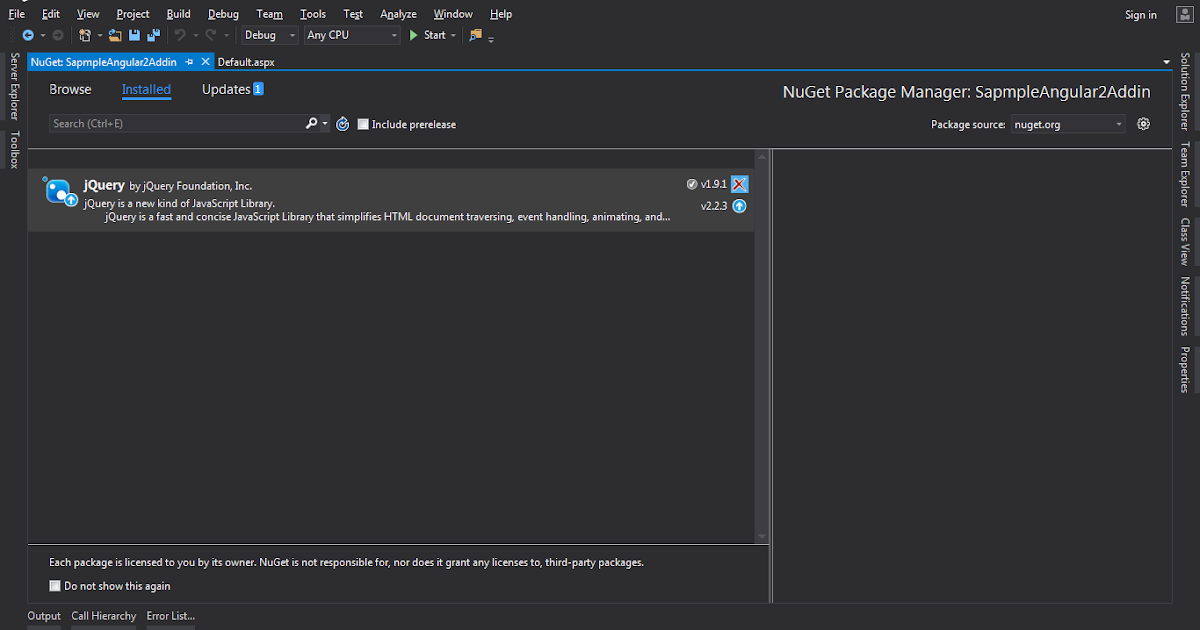 Eternus Solutions: Fast Track SharePoint Add-ins development using Angular2