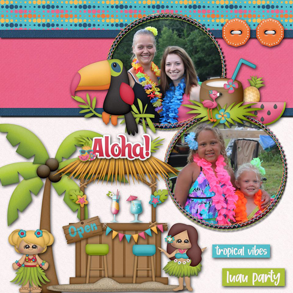 BoomersGirl Designs: "Tropical Paradise" Digital Kit