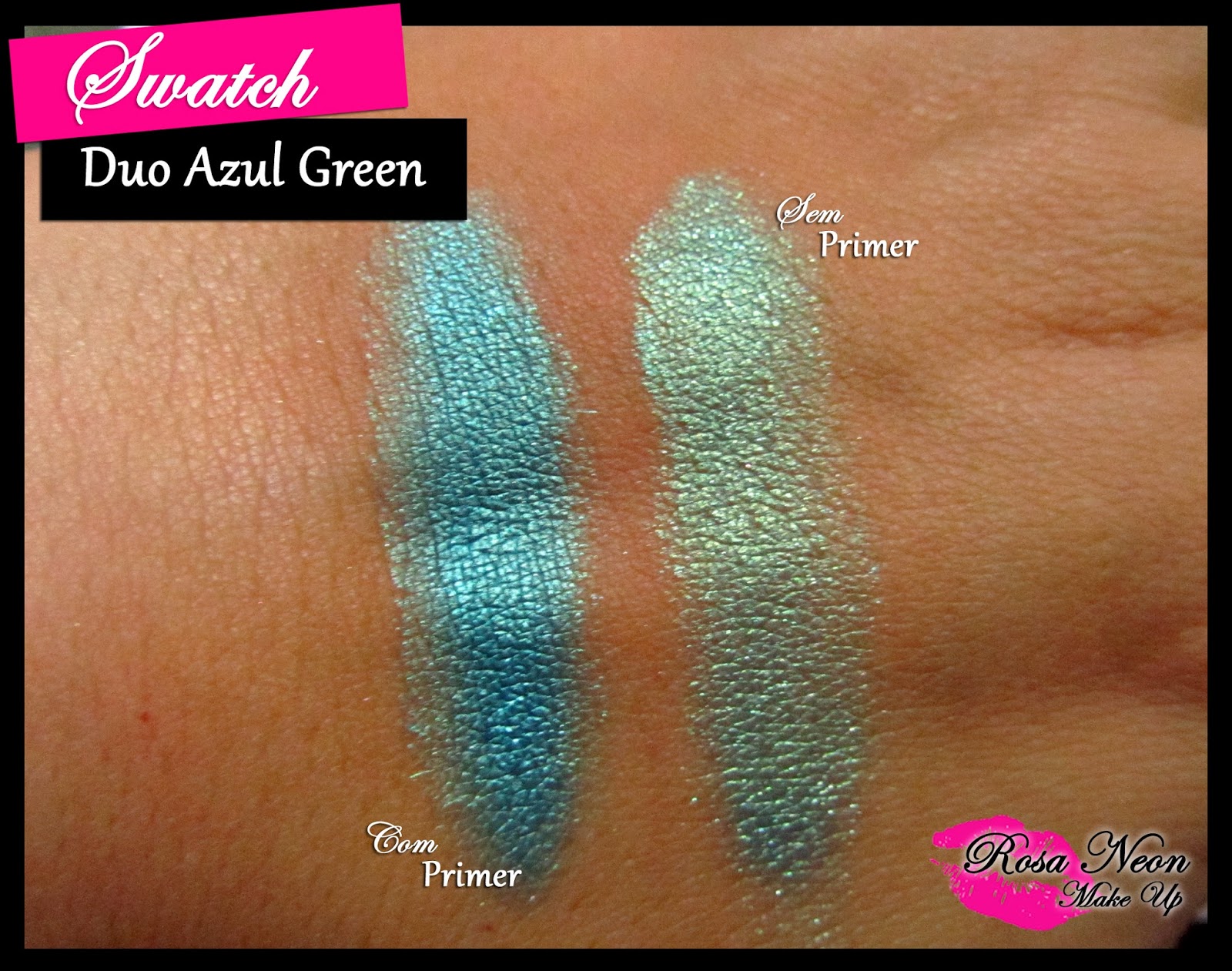 Pigmento Duo Azul Green - Mell's Colors