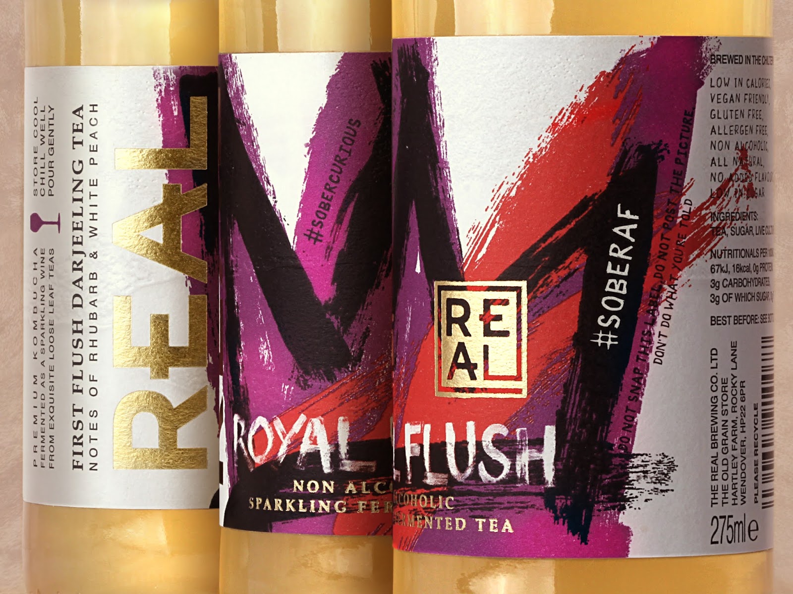 REAL Kombucha – Packaging Of The World