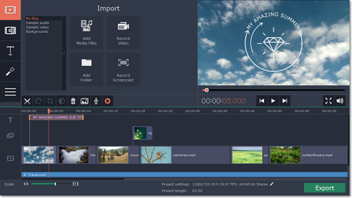 Movavi Video Editor Introduction