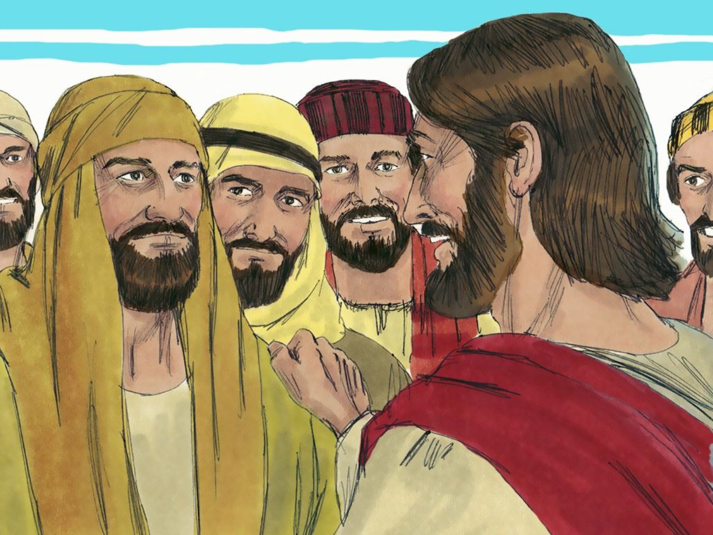 The Disciples Followed Jesus