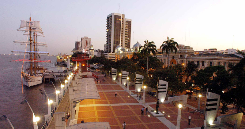 HABLEMOS DE TURISMO: HISTORIA DEL MALECÓN DE GUAYAQUIL