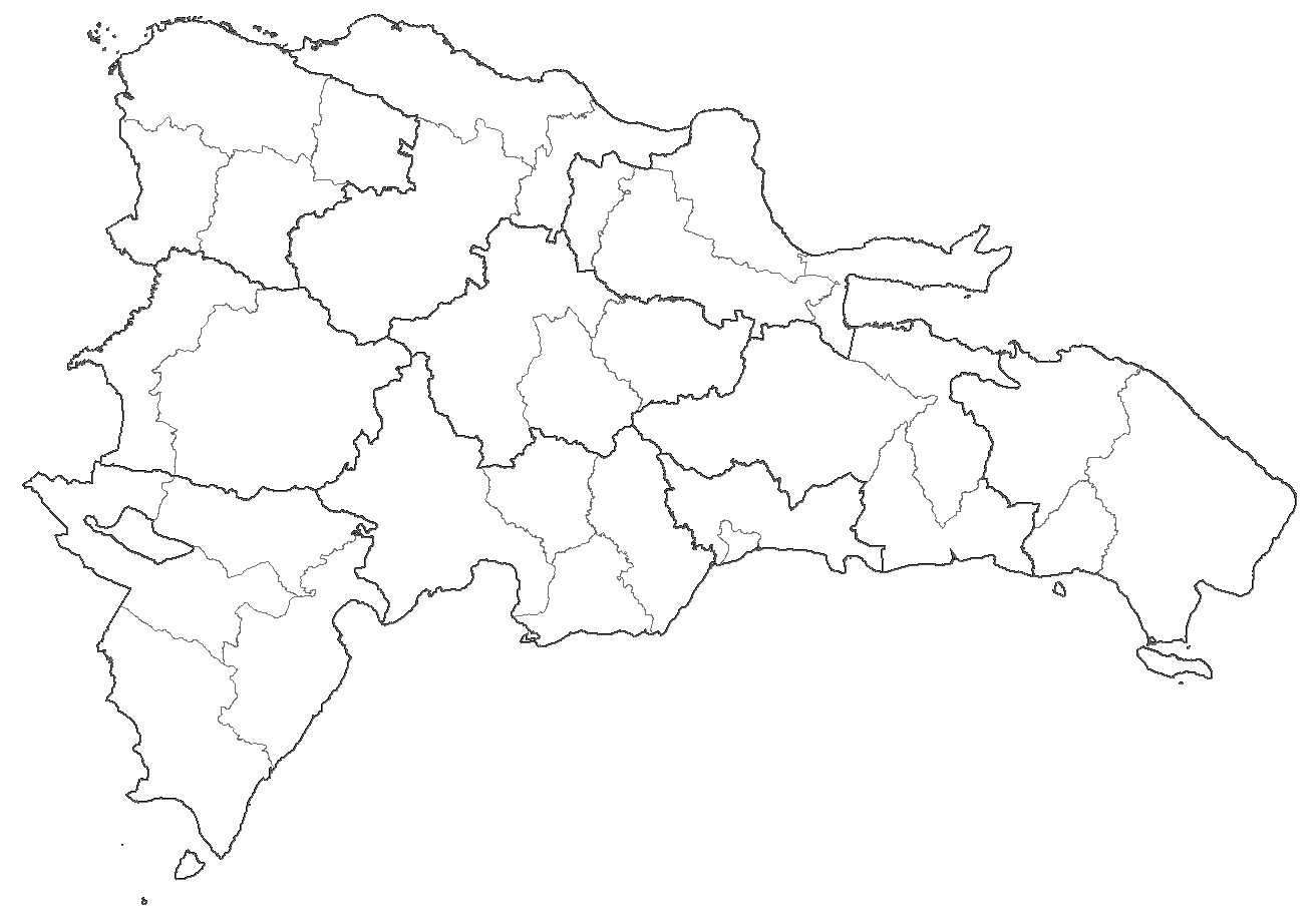 Economía Aplicada: 5 pasos para crear mapas de República Dominicana en R