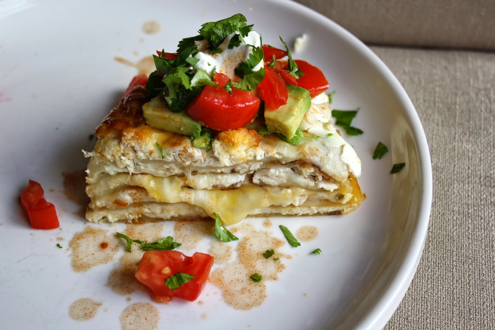 what's for dinner?: chicken tortilla stack... 45 minuites