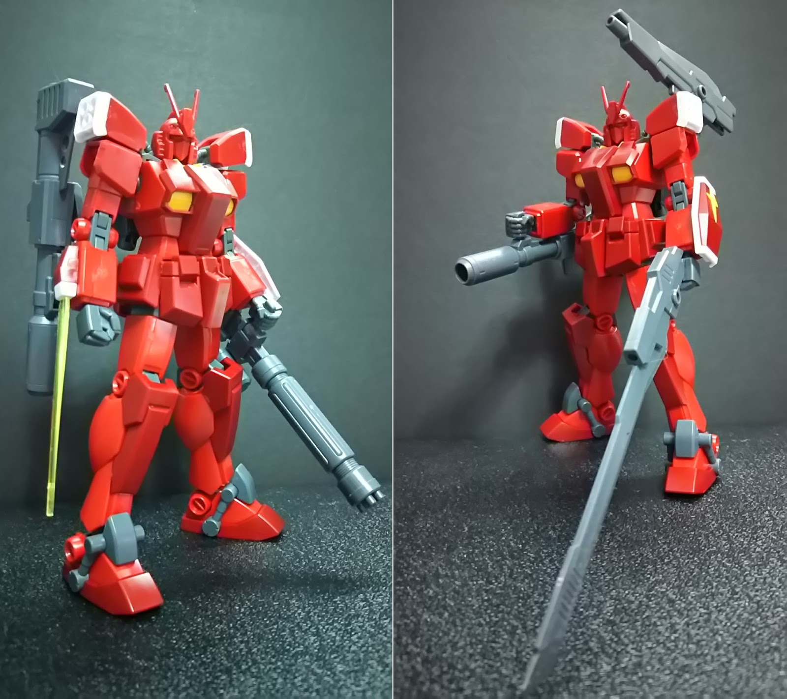 GUNPLA-Linux: HGBF ガンダムアメイジングレッドウォーリア