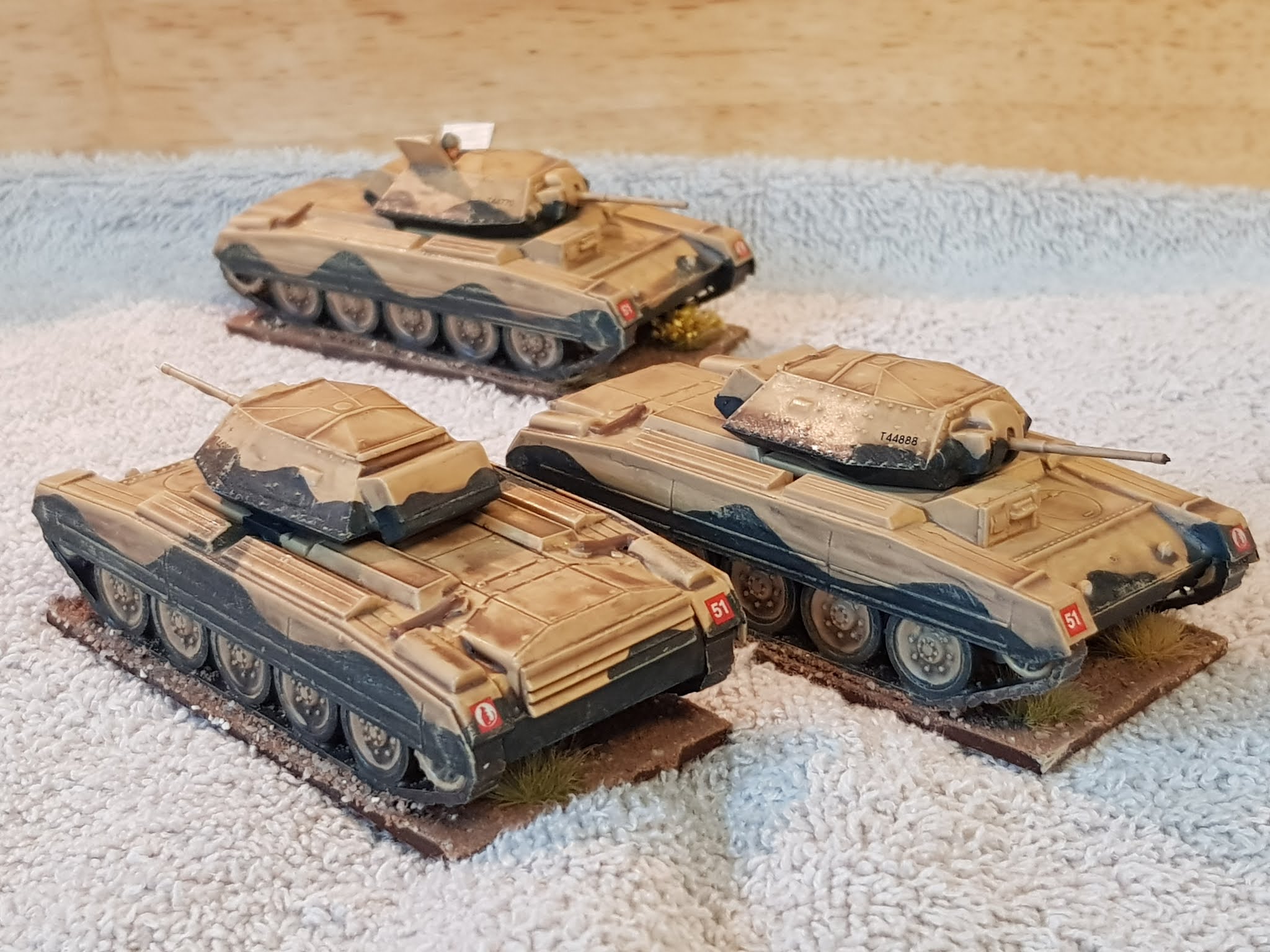 sediment's wargame blog: 20mm WW2 Crusaders and tank crew