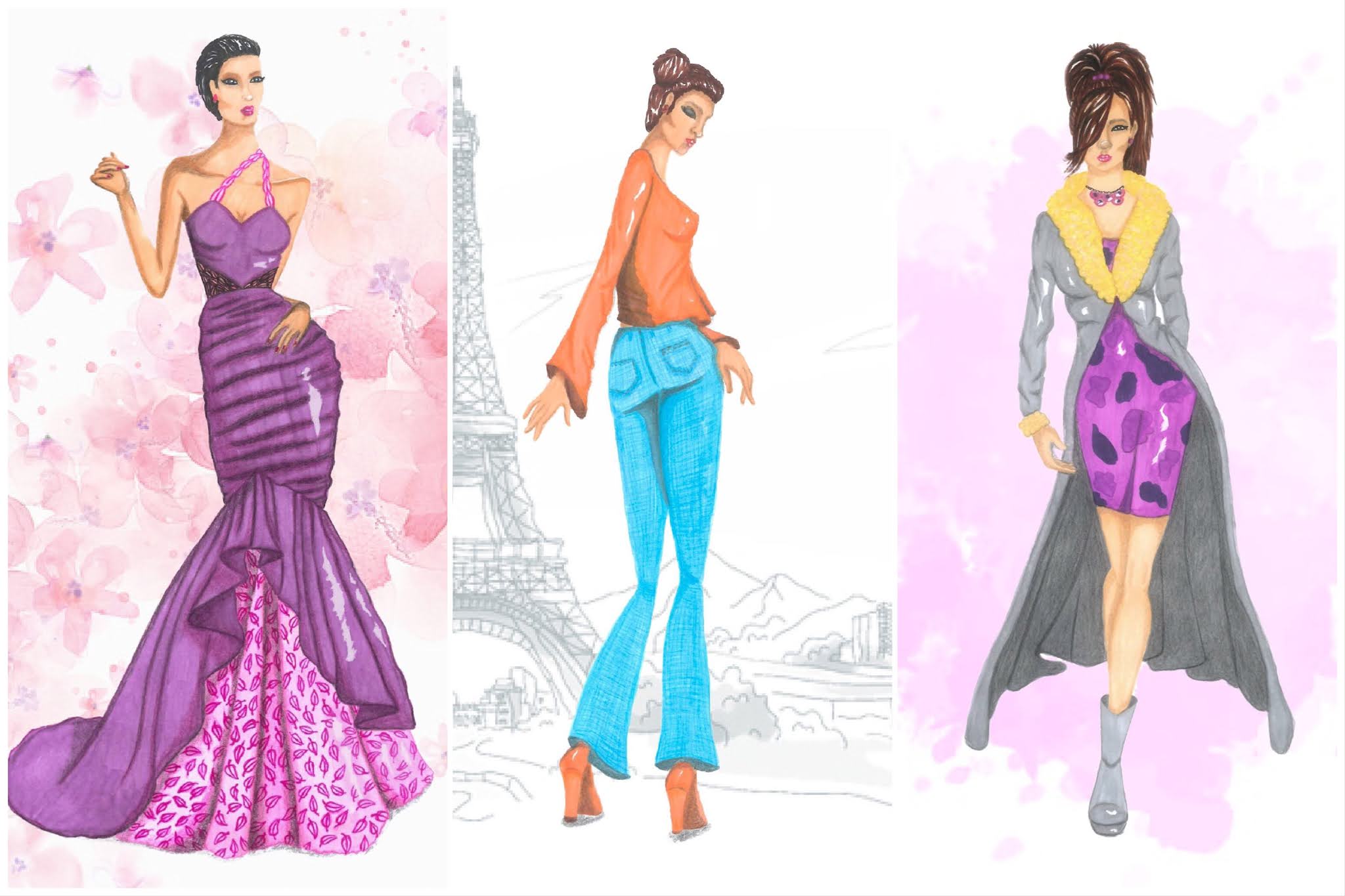 DESIGNING DRESSES FOR UNUSUAL FIGURES : BECOMING AND UNBECOMING