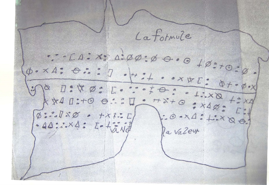 I was browsing the web and found this image of a cipher. I don't know ...