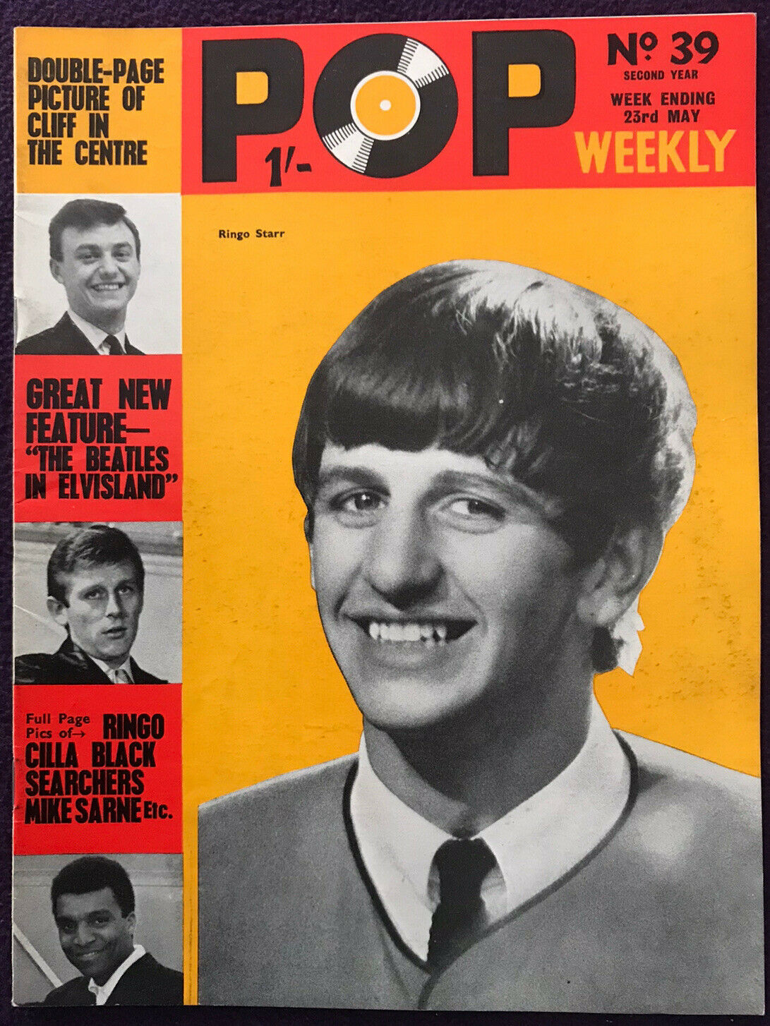 Gallery: The Beatles cover Pop Weekly magazine