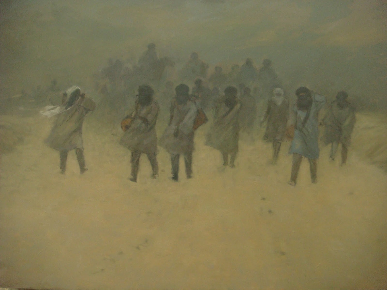 Abiodun Olaku, 1958 | Waterscape/Cityscape painter | Tutt'Art ...