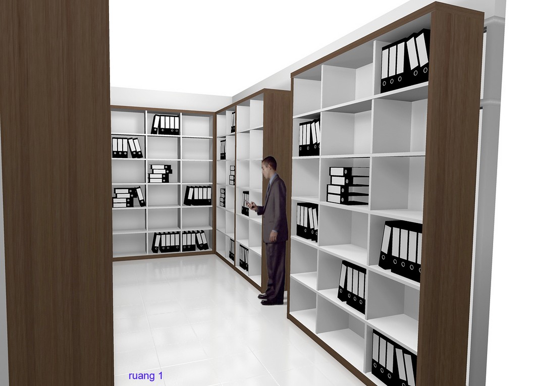 Rak File Arsip Kantor Terbuka Tahan Beban Berat | Rak File Semarang