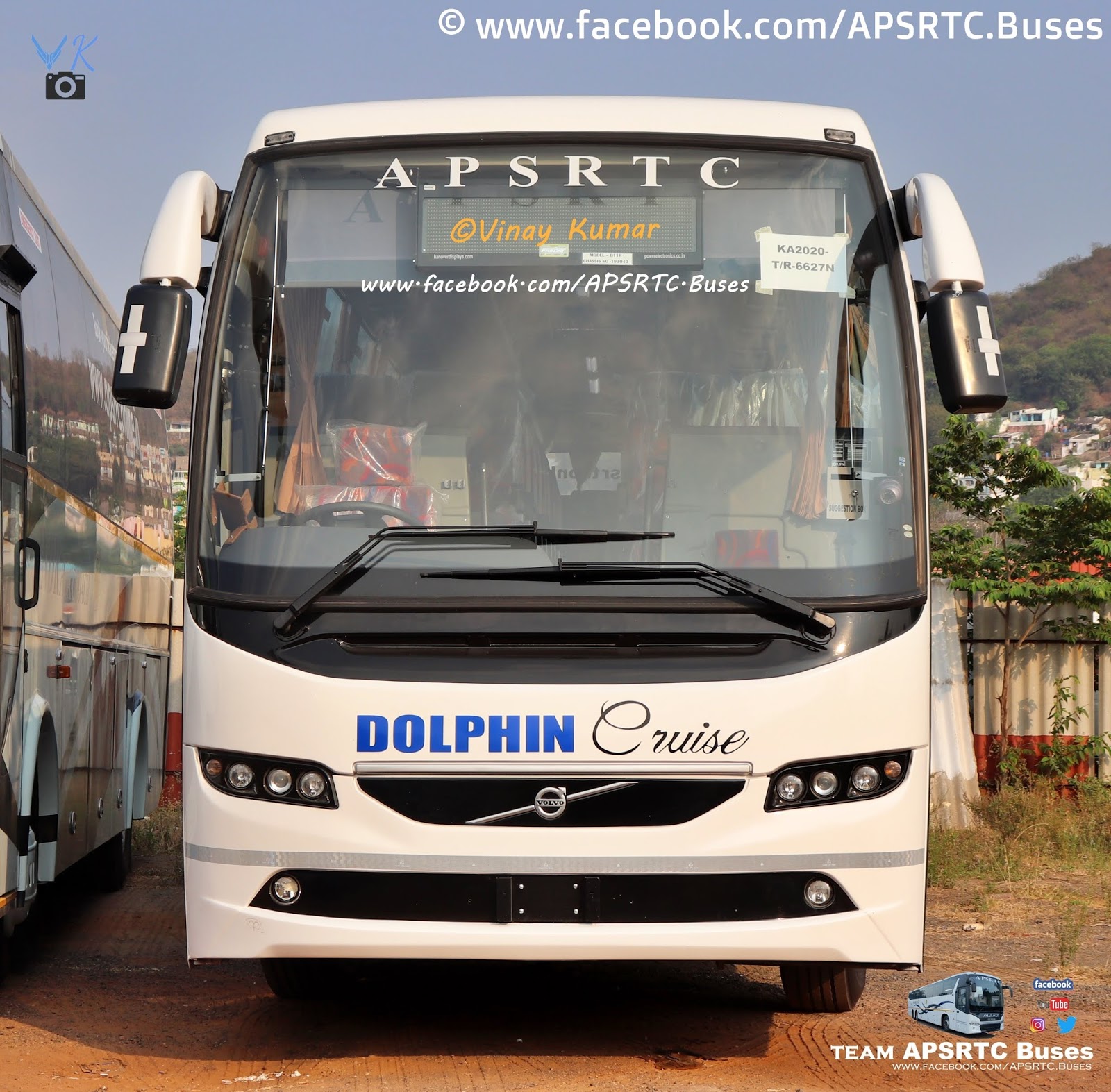 APSRTC DOLPHIN CRUISE BUS | VOLVO B11R 14.5m Multi Axle.