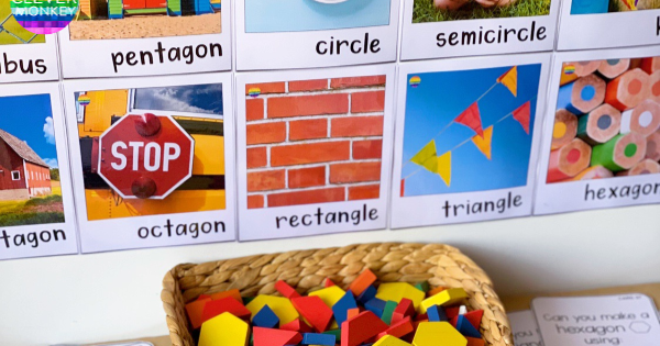 LEARNING ABOUT SHAPES THROUGH PLAY | you clever monkey