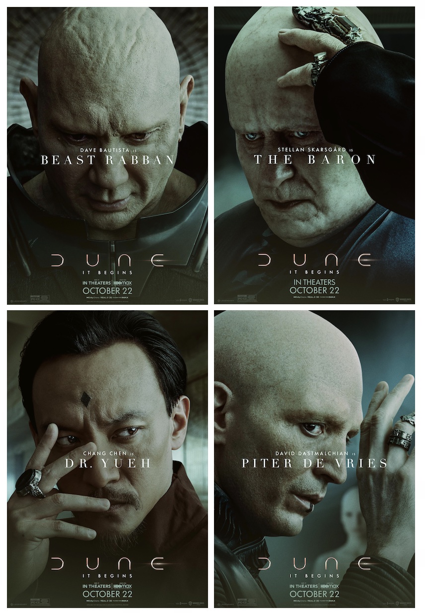 DUNE: Trailer & Character Posters
