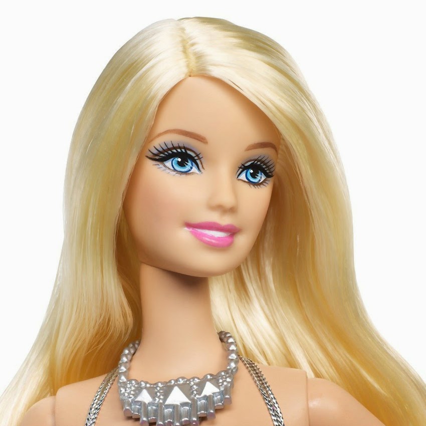 Boneka Barbie Fashionista Party Glam Barbie Doll - Pink Strapless Dress ...