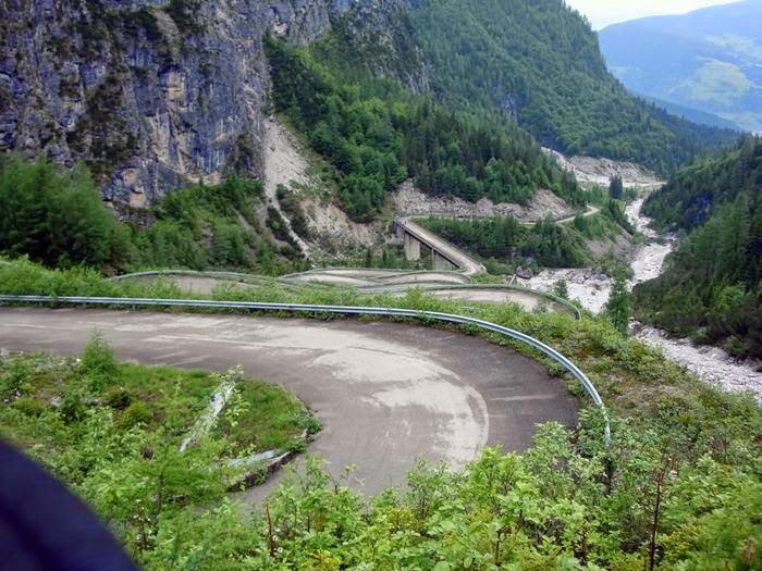 Forcella Lavardet Mountain Pass, Italy