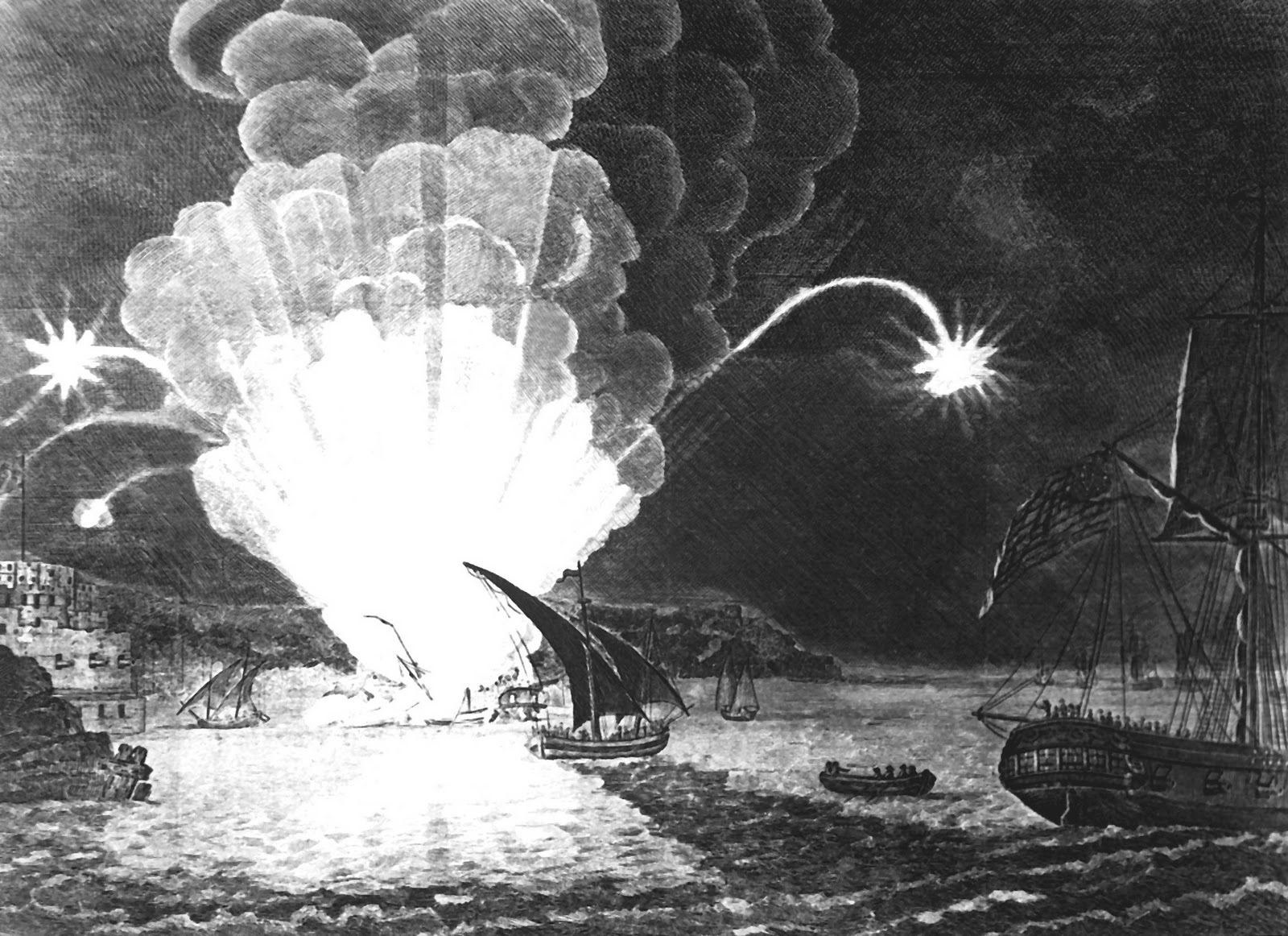 Art Blog: 20 Artists imbedded at the Battle of Tripoli Harbor (1801 ...