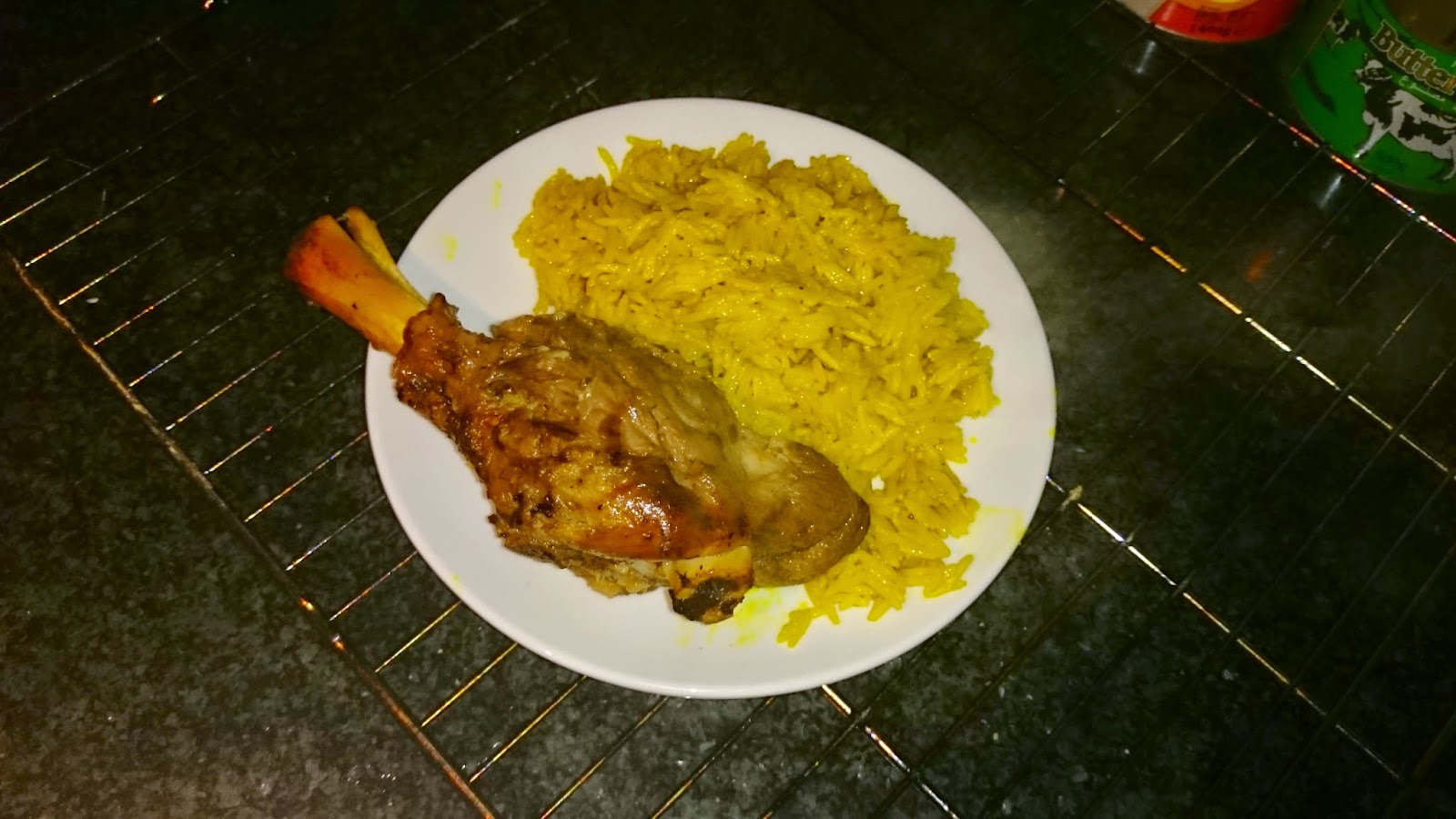 Eat my recipes: Lamb Shank with Basmati Rice