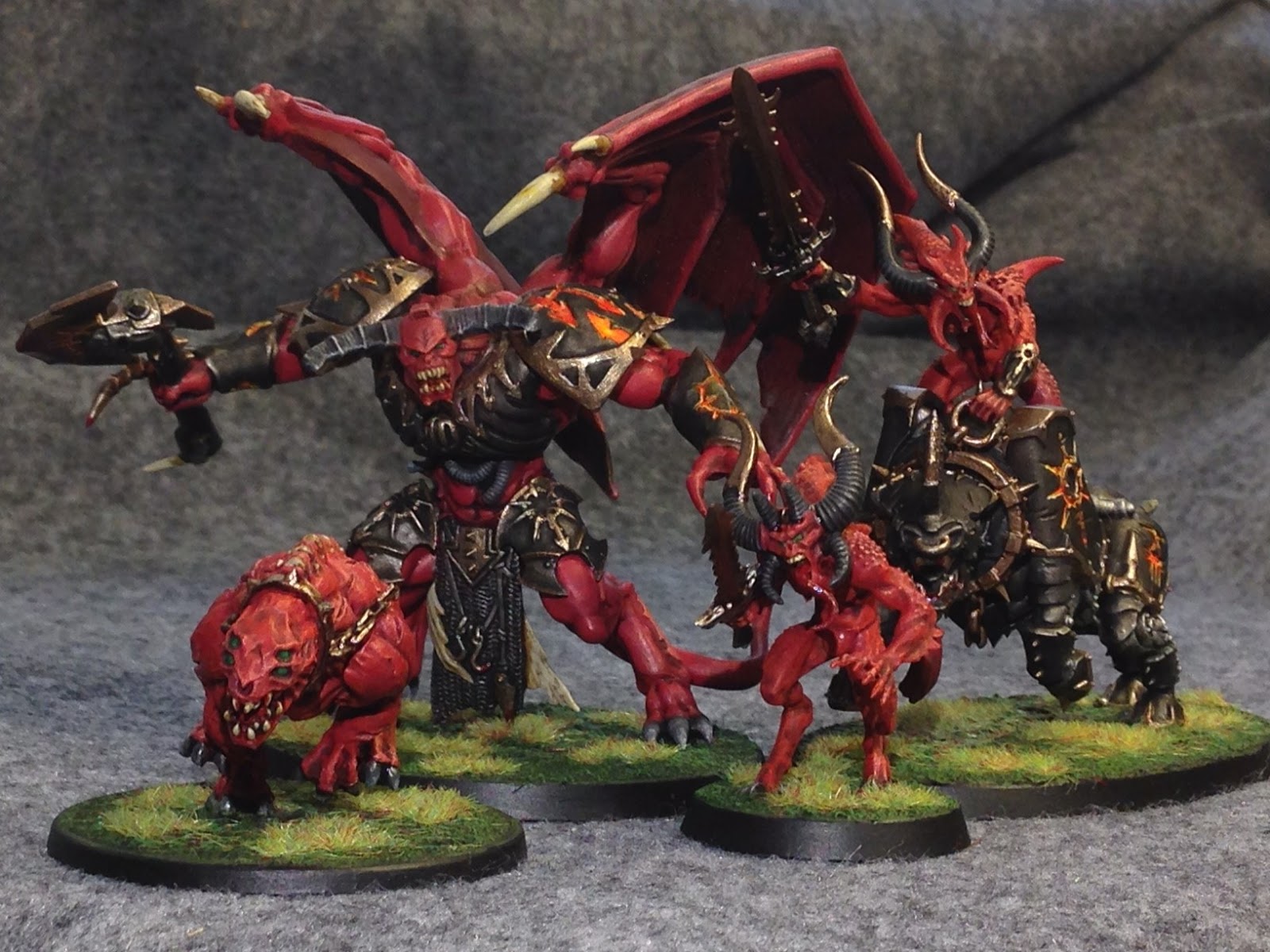 What's On Your Table: Khorne Daemon test models - Faeit 212