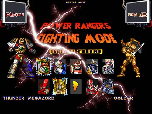 MUGEN PLAYER: POWER RANGERS