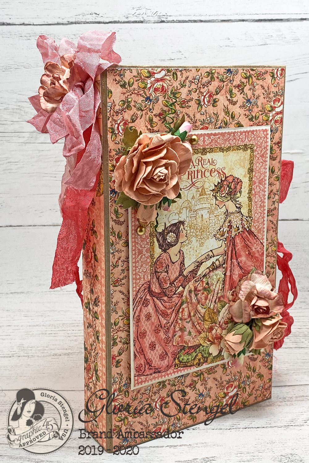 Scraps of Life: Pretty Princess Journal - Graphic 45