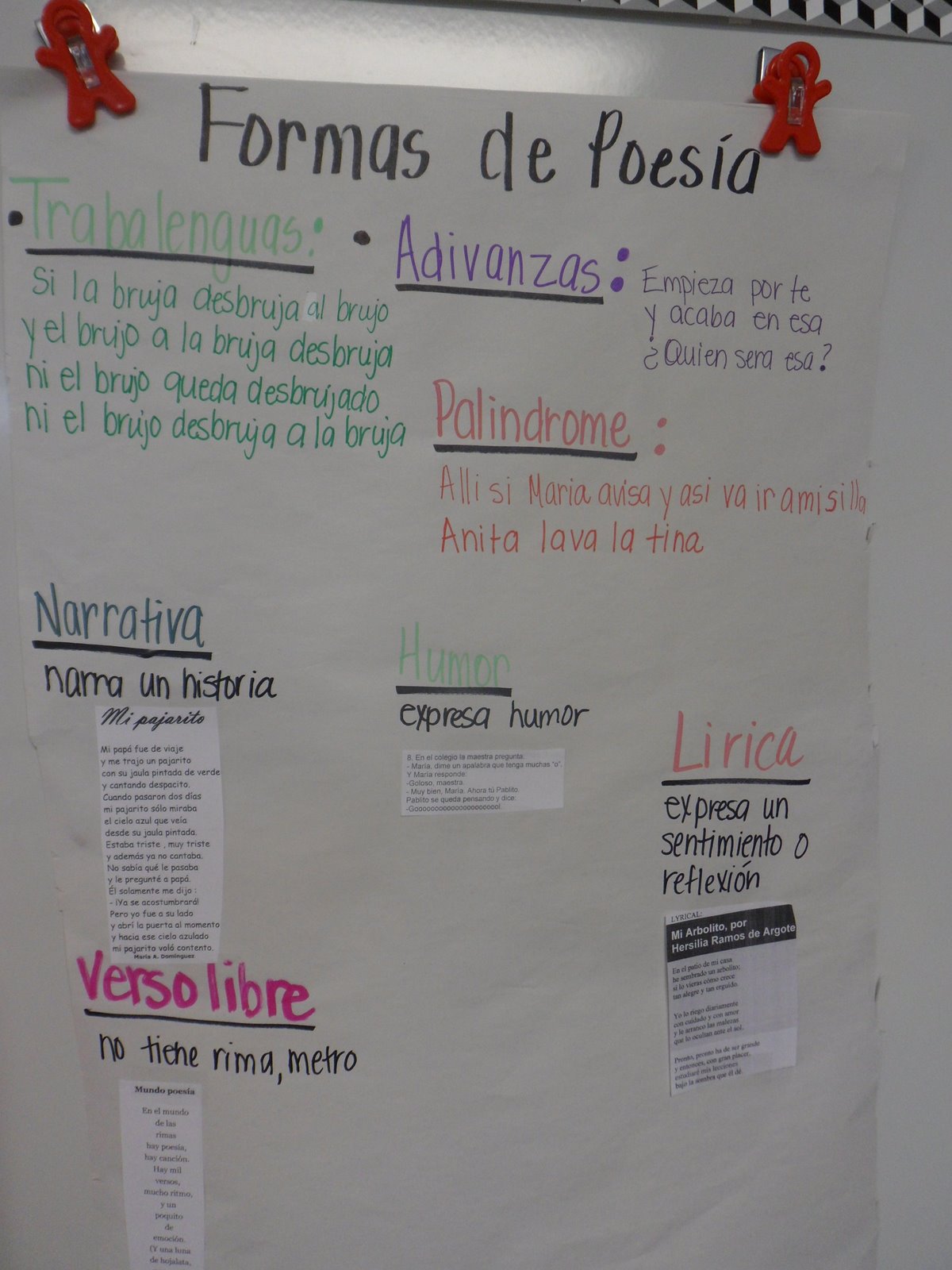 I Teach Dual Language: Poetry...it's not a joke anymore!