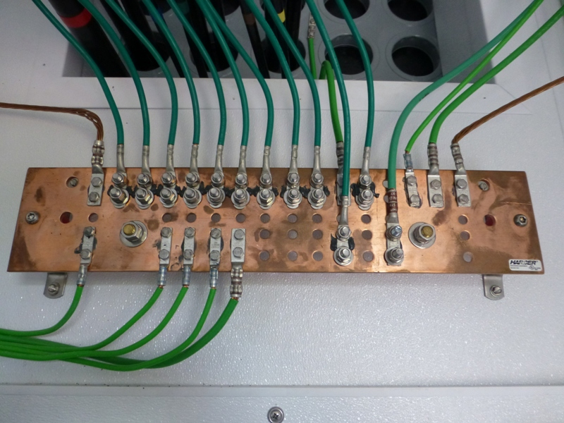 É outro - TMGB para proteção elétrica do cabeamento e da estrutura