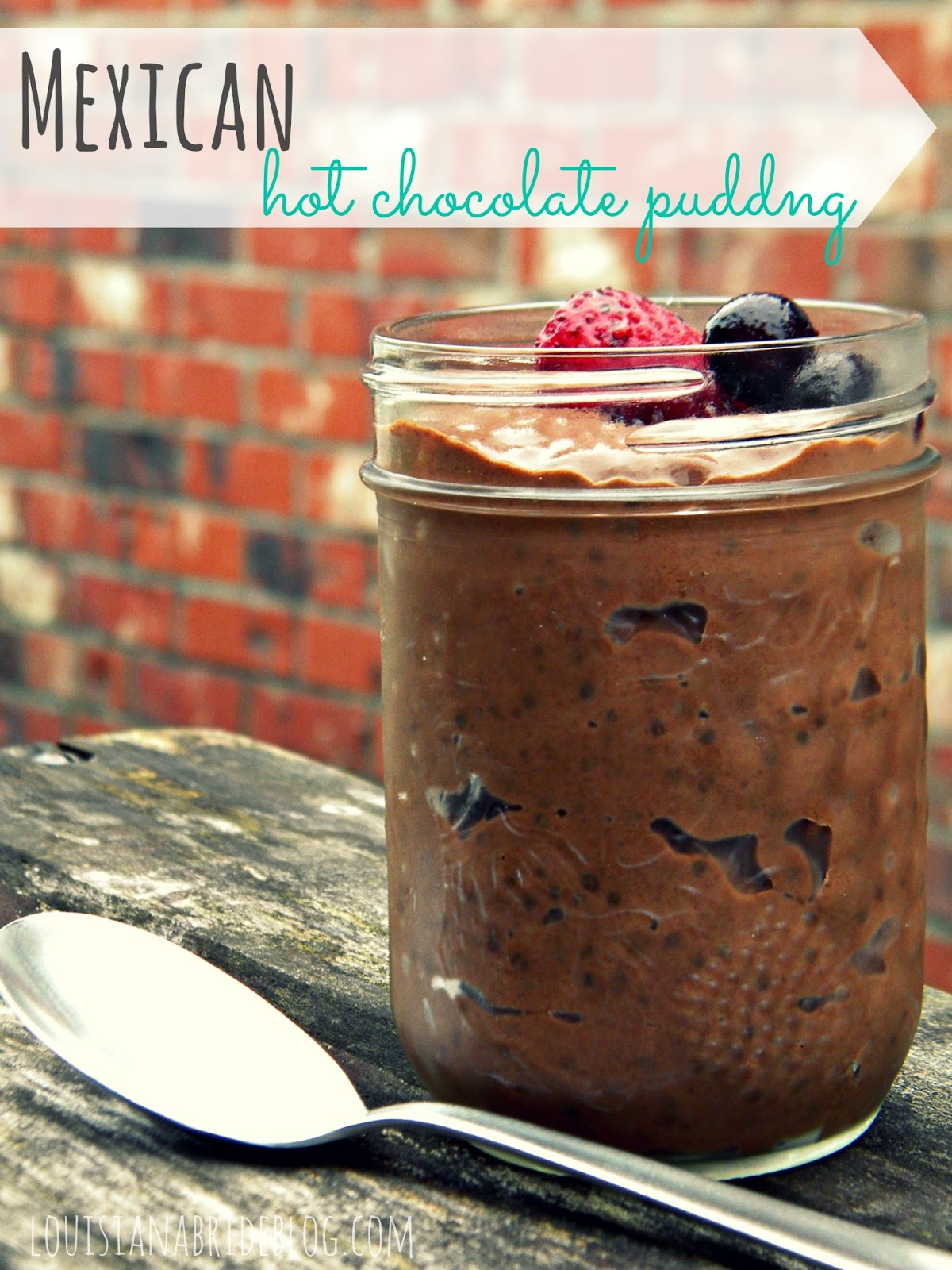 Louisiana Bride: Lighter Mexican Hot Chocolate Pudding