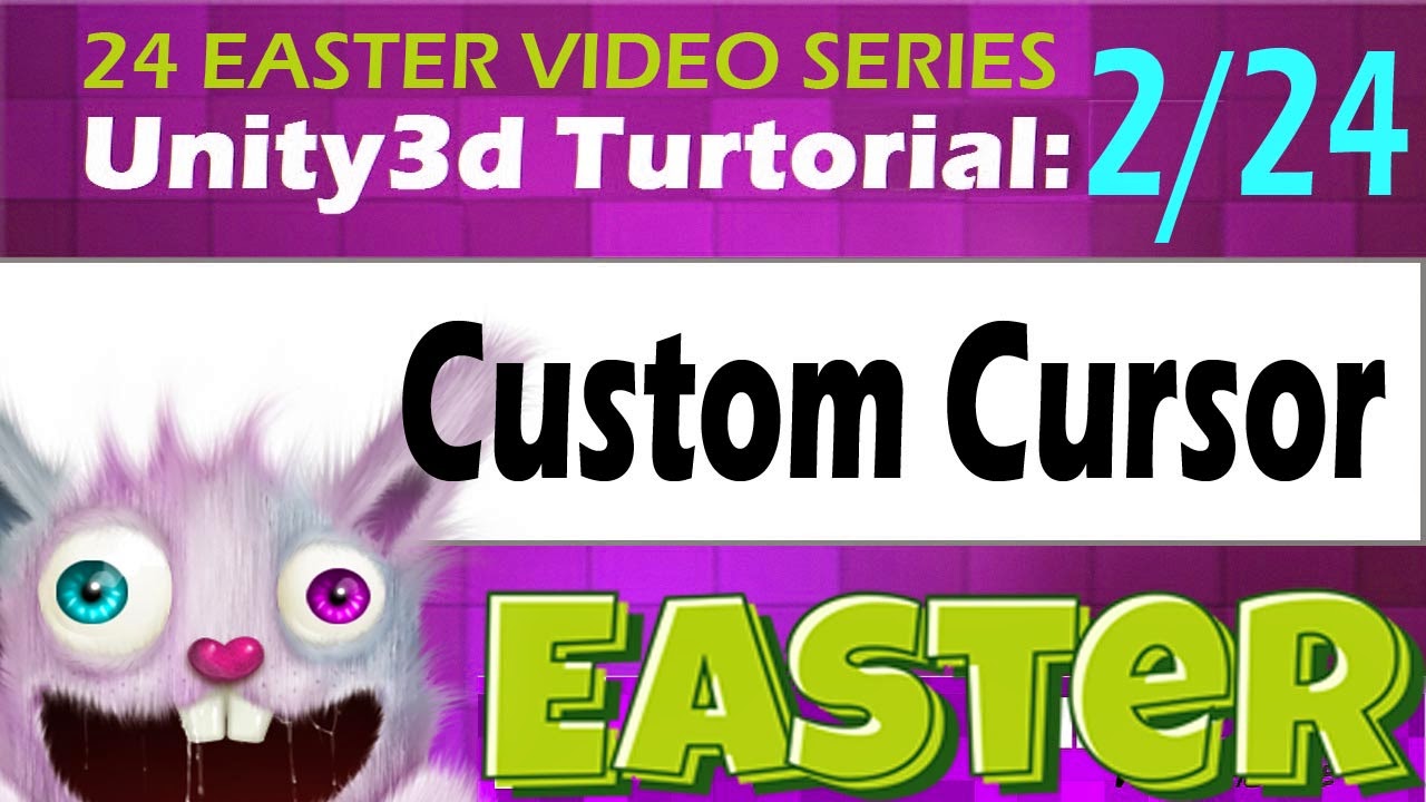 Unity3d Tutorial 2 24 Custom Cursor ~ Unity3d Warehouse