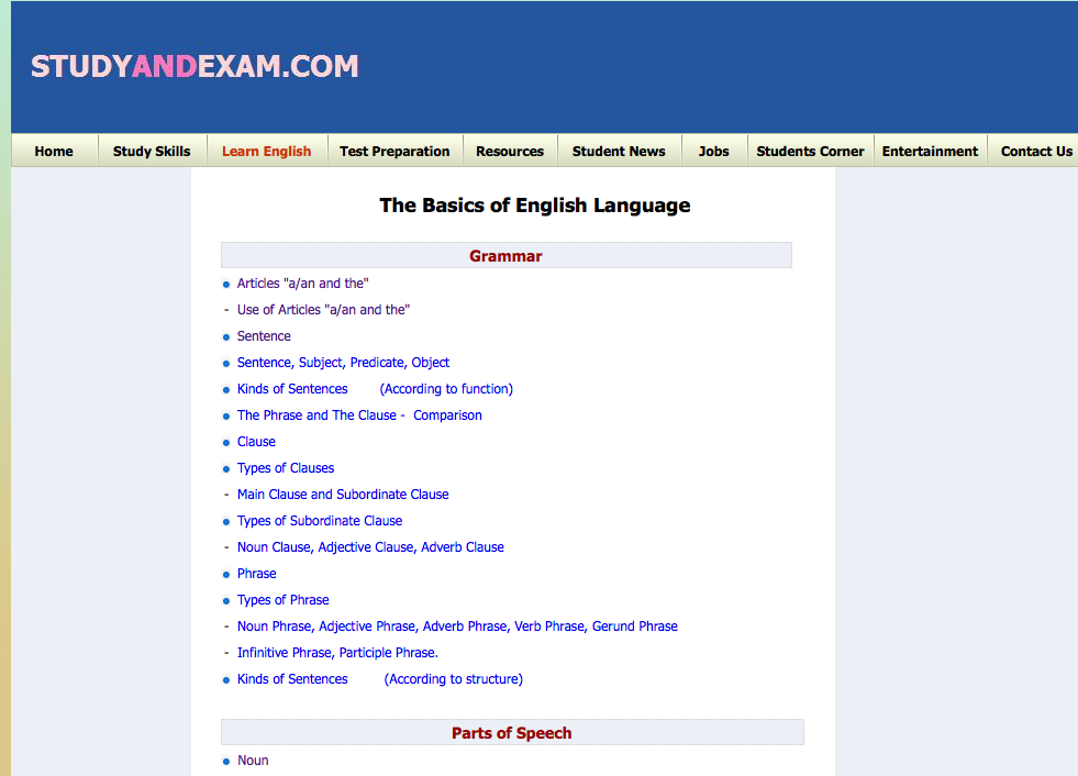 ESL Librarian: Best Grammar Sites for Intermediate ESL /EFL Students