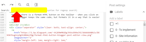 Working with HTML in Blogger's new (2020) Post-editor | Blogger-Hints ...