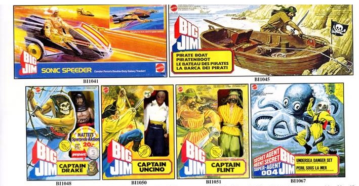 Calvin's Canadian Cave of Coolness: Big Jim Product Catalogue