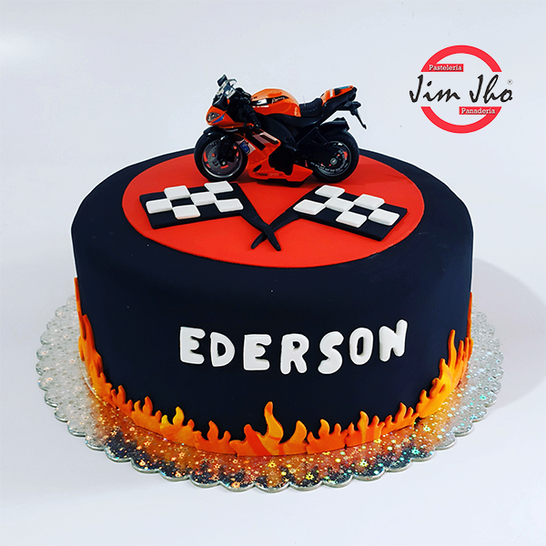 Torta Moto de Carreras | Pastelería JimJho