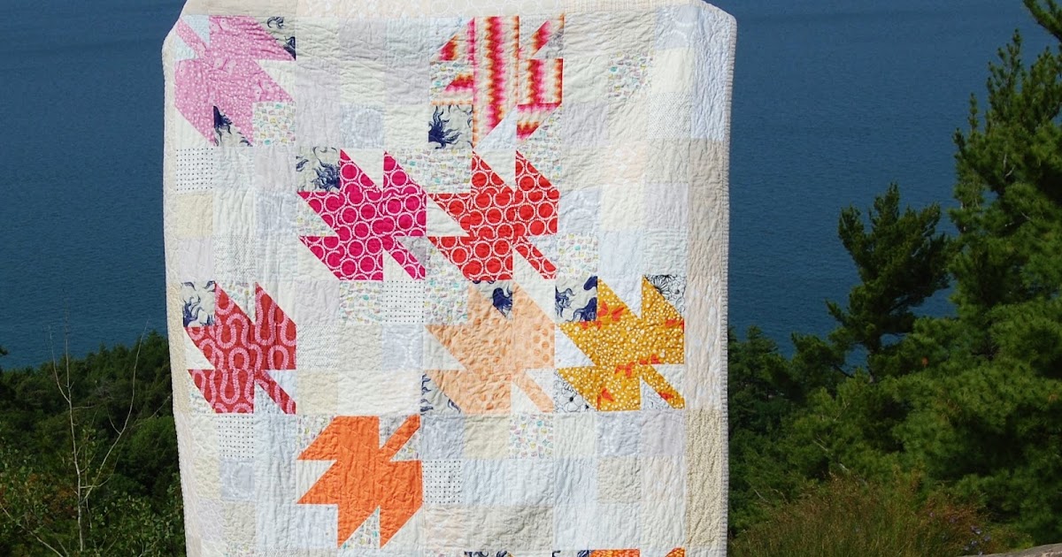 Modern Maples | A Finished Quilt | 2019 FAL