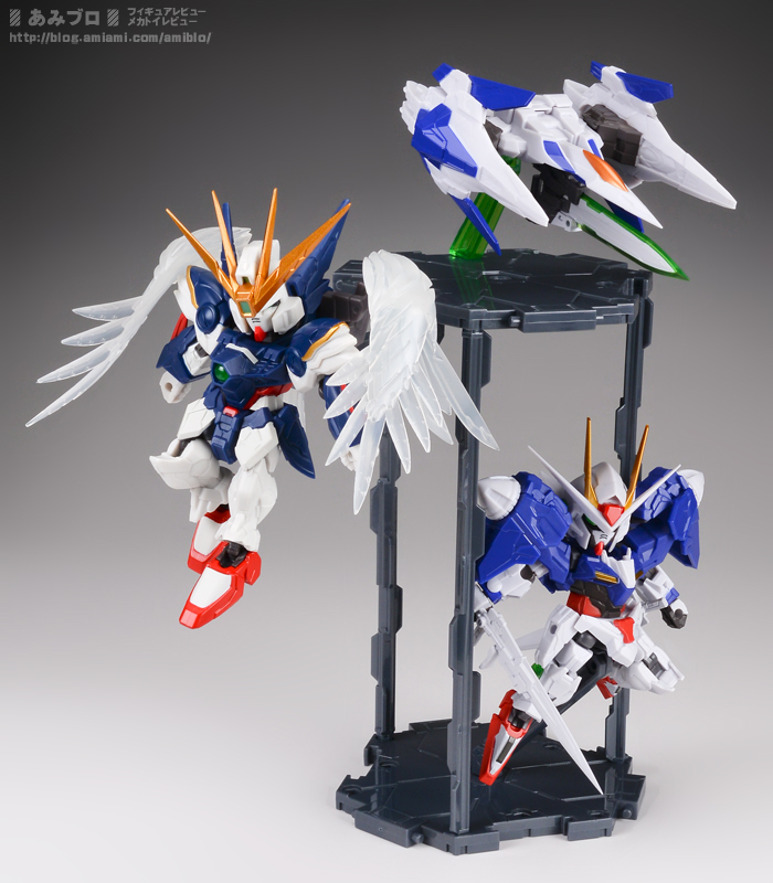 GUNDAM GUY: NXEDGE STYLE 00 Gundam & 0 Raiser - Review Images