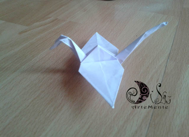 DiLù Artemente: Modello & Creo . . . Origami Gru Tutorial. Parte II