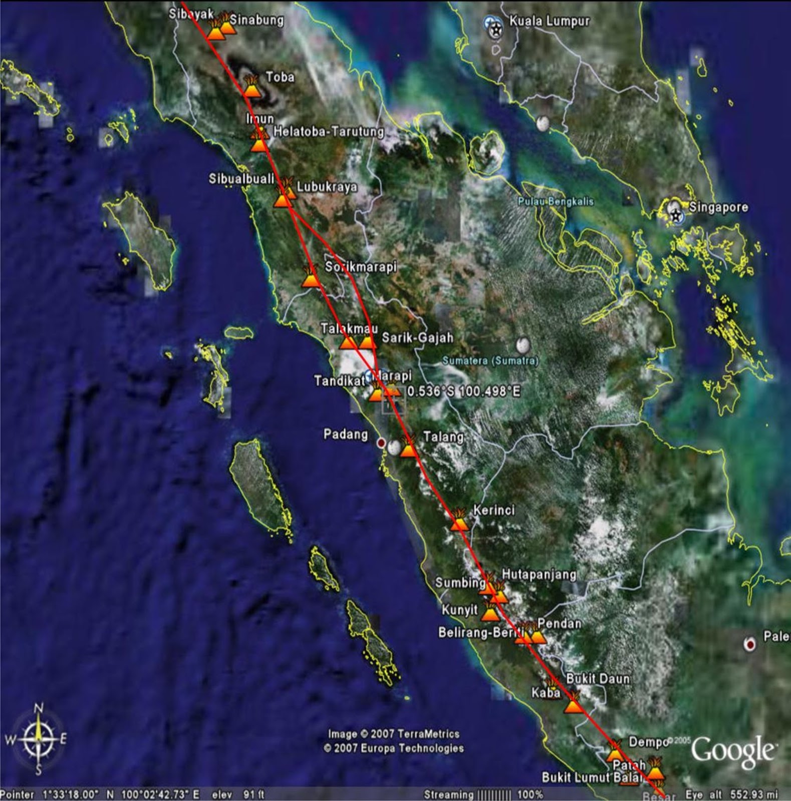 Patahan Pulau Sumatera ~ Teknik Pertambangan