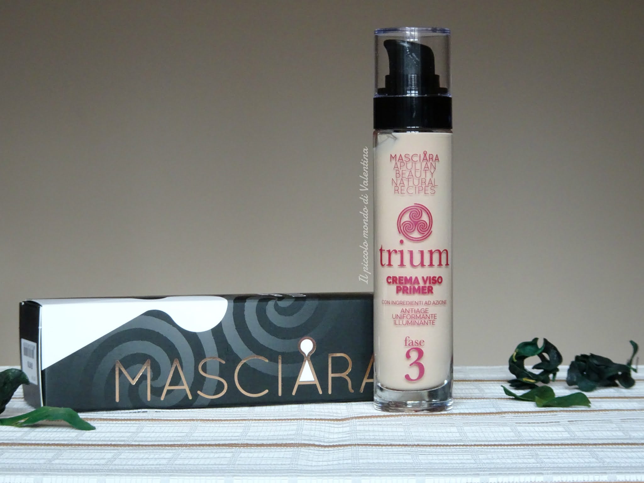 Il piccolo mondo di Valentina.: TRIUM: Crema Detergente, Siero Spray ...