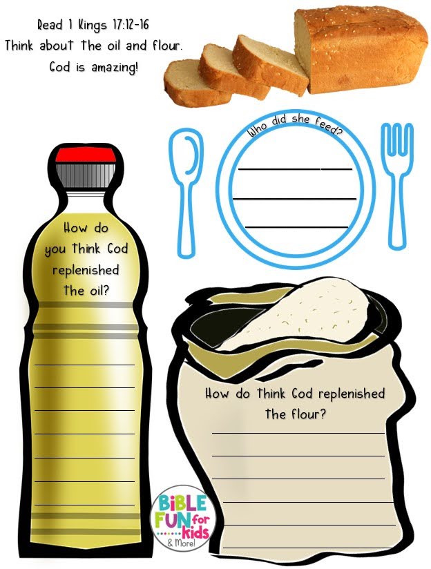 Elijah Fed by Ravens | Bible Fun For Kids