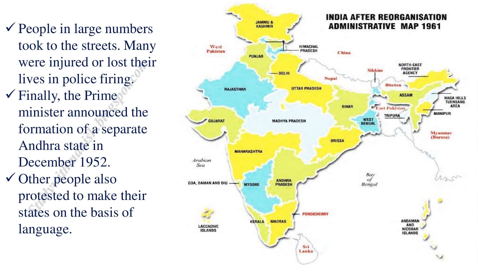 **Challenges Of Nation Building**PPT** Ch-1** Class 12th**Political ...