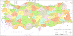 Ethnic map of Turkey and the Eastern Mediterranean (mid 1961) | Old New ...