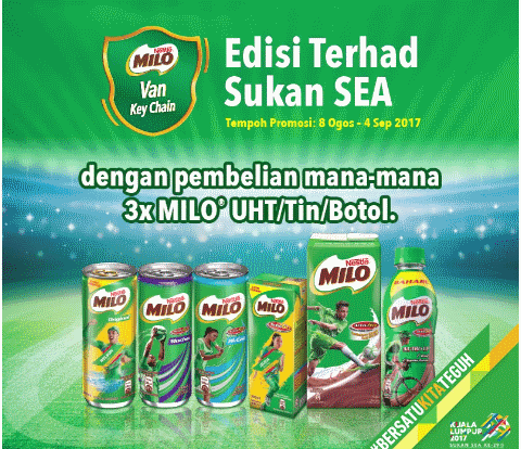 终于可以拥有自己的MILO车了！7-Eleven 送出MILO Van keychain！ - Leesharing