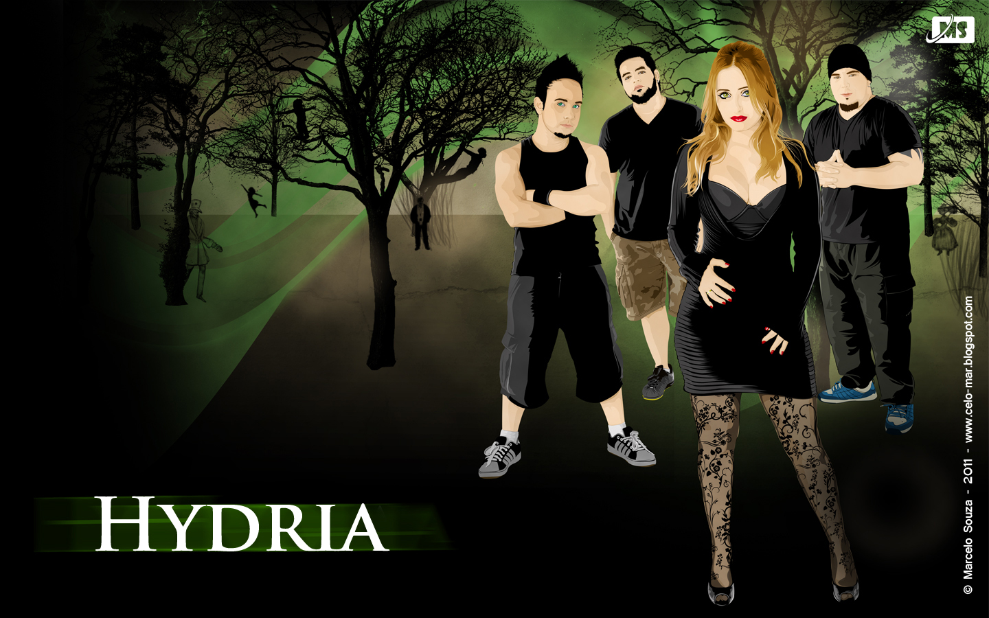 Celo-Mar Designer: Vetores - Especial banda Hydria