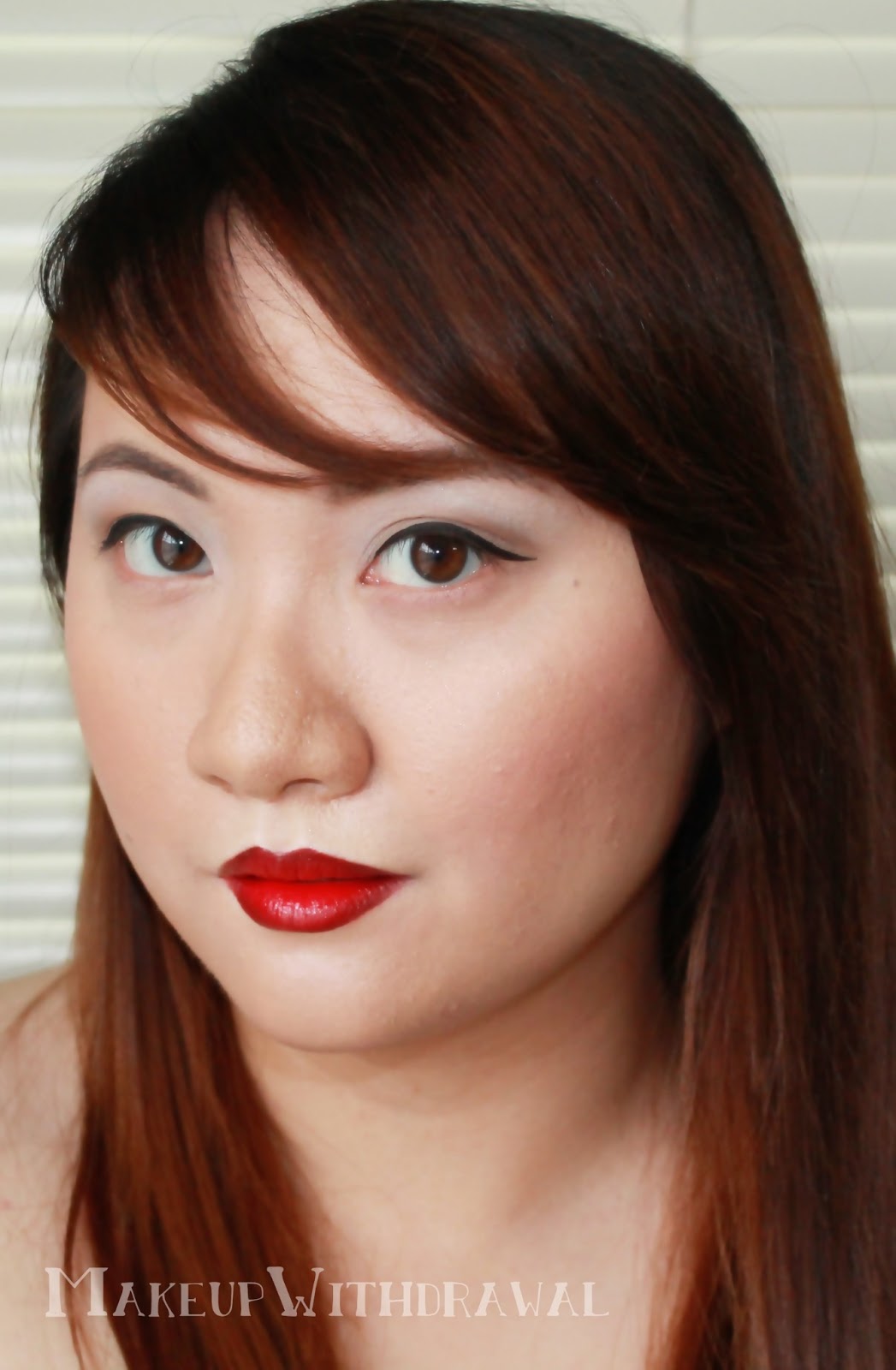 Red Gradient Lips and Nails | Makeup Withdrawal