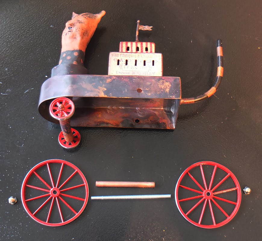 Morgan Brig: Threaded Rod Axels